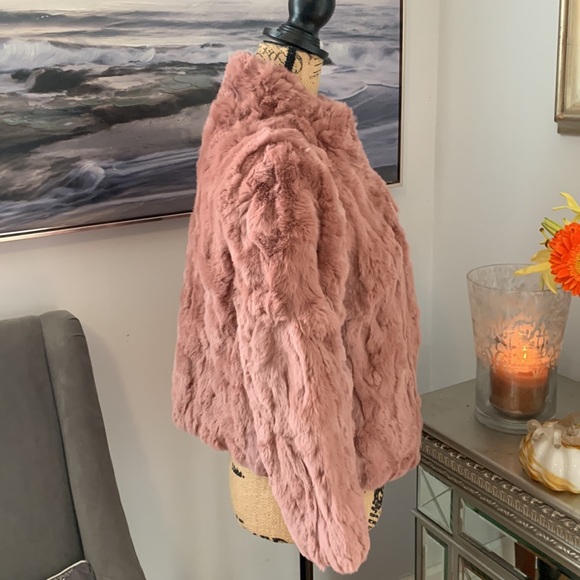 natures collection | Jackets & Coats | Genuine Rex Rabbit Fur Jacket ...